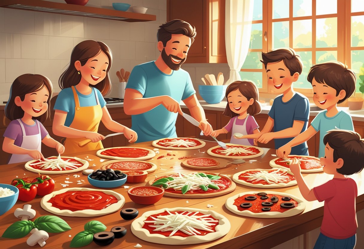 Family Pizza Night Ideas Using Premade Pizza Dough for Quick and Easy