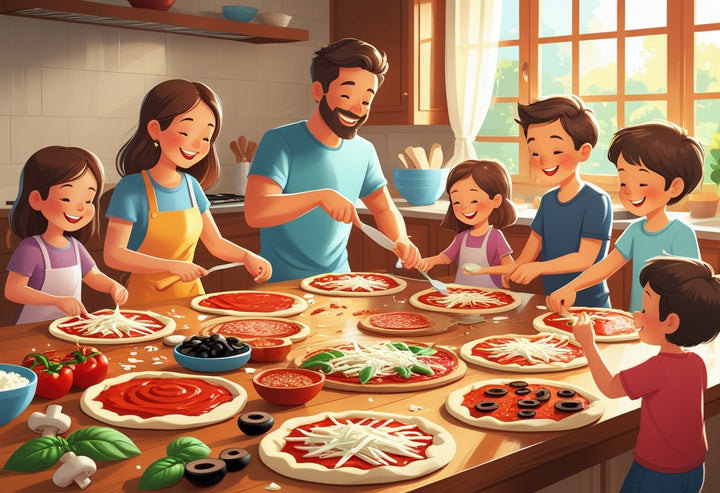 Family Pizza Night Ideas Using Premade Pizza Dough for Quick and Easy