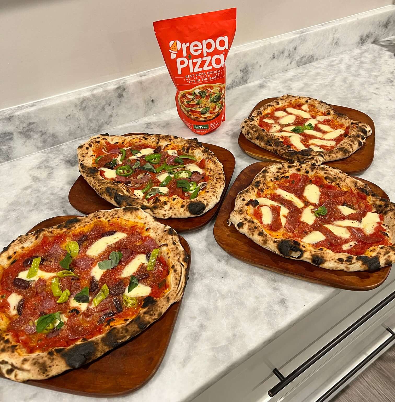 3 Prepa Pizza Dough Kit Bundle